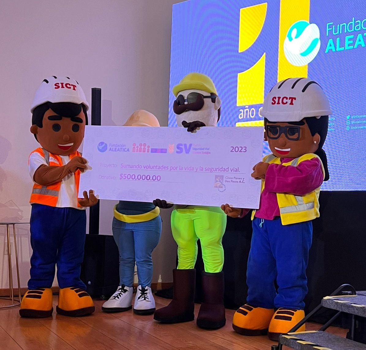 Aleatica Foundation announces the winning projects of the Road Safety